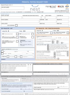 Arrange a Test - nest